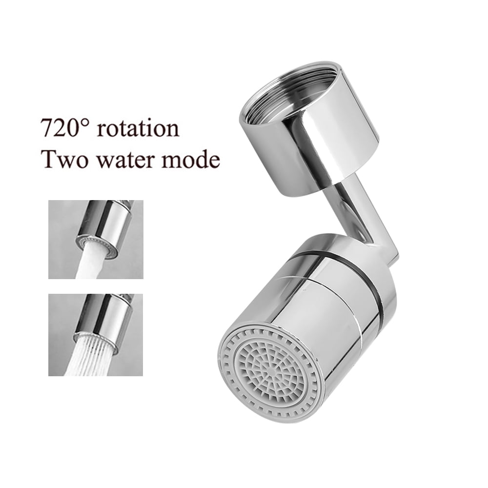 Universal 1080° Rotation Faucets Extender Sprayer Head Kitchen Robot ...