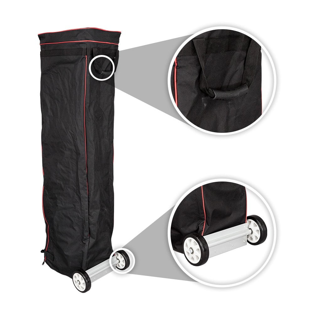 Universal 10x15 Canopy Bag with Wheels - Easy Pop Up Bag, Heavy Duty ...