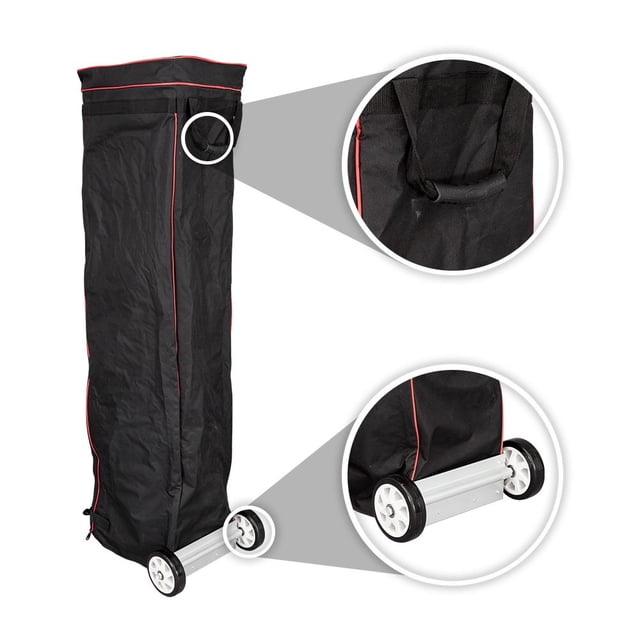 Universal 10x15 Canopy Bag with Wheels - Easy Pop Up Bag, Heavy Duty ...