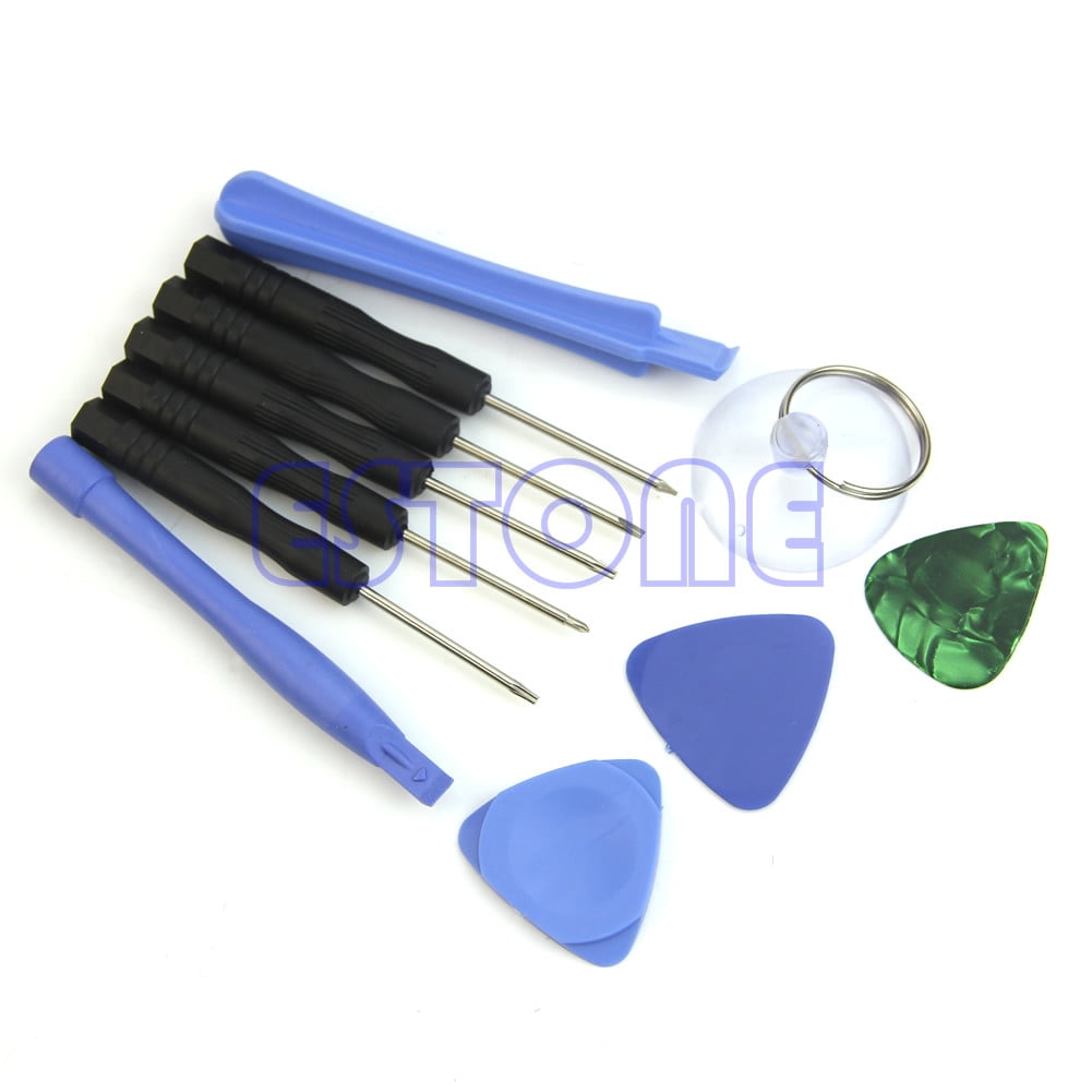 Universal 11 In 1 Mobile Opening Repair Tool Kit Set Pry Screwdriver ...