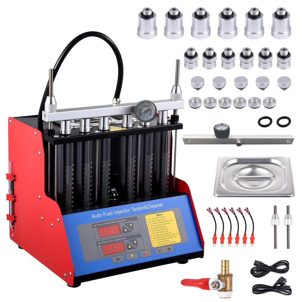 Universal 110V Fuel Injector Cleaner Machine for 6 Cylinder Vehicles ...