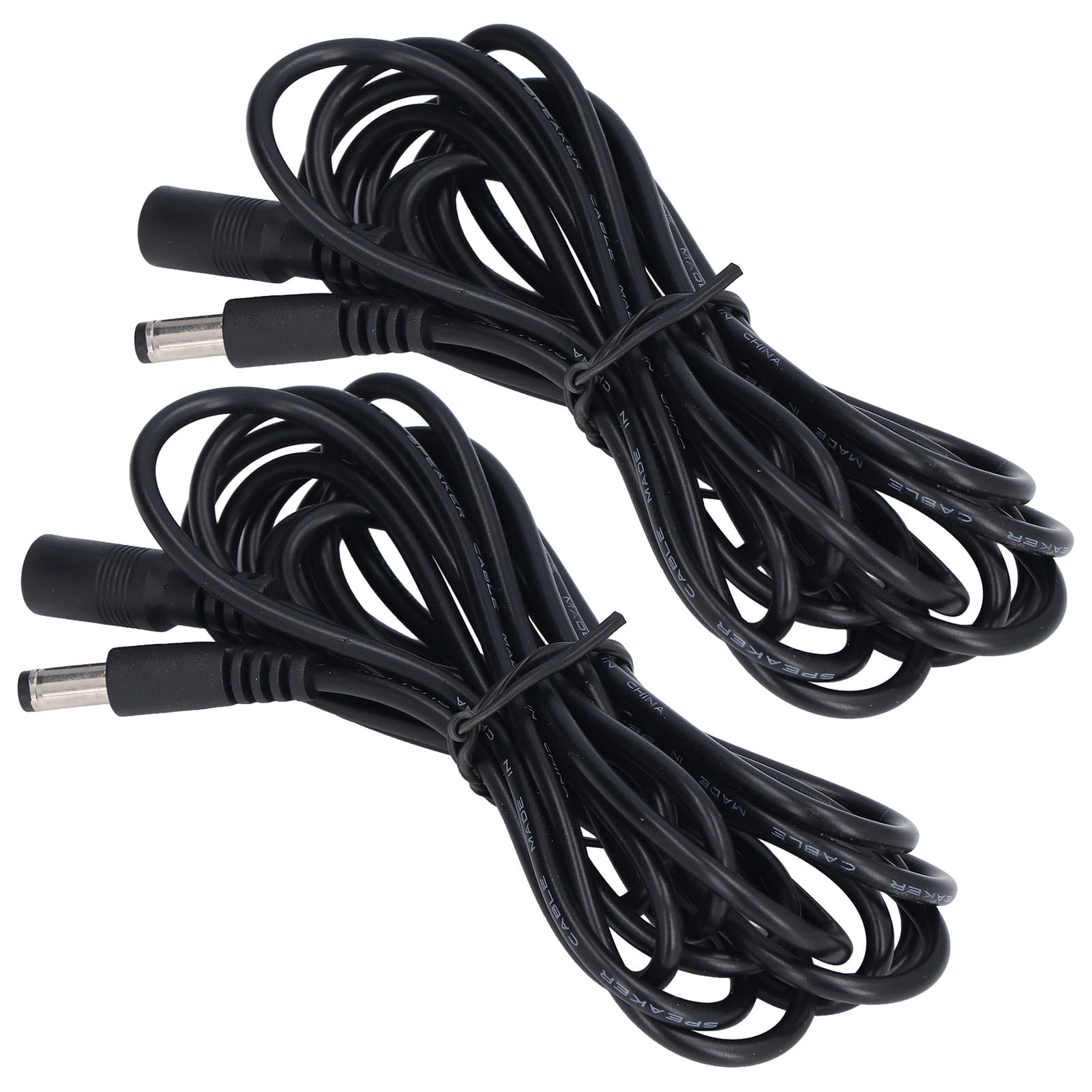 Universal 12V,24V DC Extension Cord, 5.5x2.1mm Connector For LED Lights ...