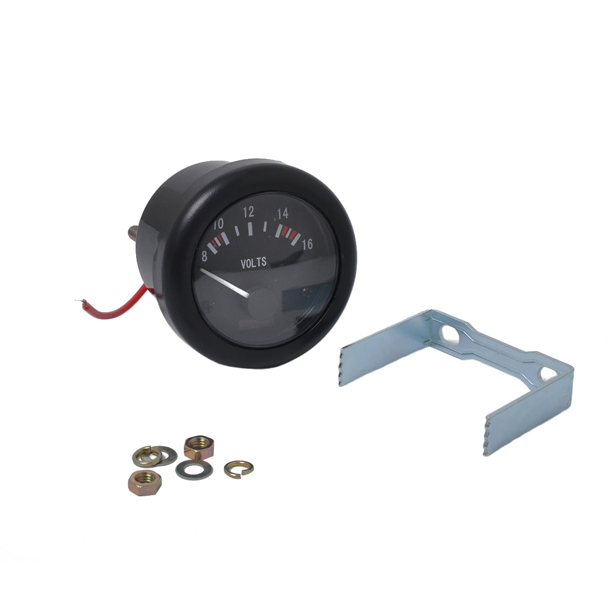 Universal 12V 52mm Marine Voltmeter LED Backlight Waterproof Voltmeter ...