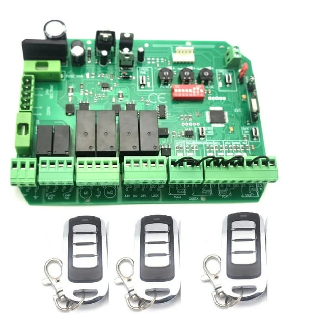 Universal 12VDC Circuit Board For Automatic Double Arm Pendulum Opener ...