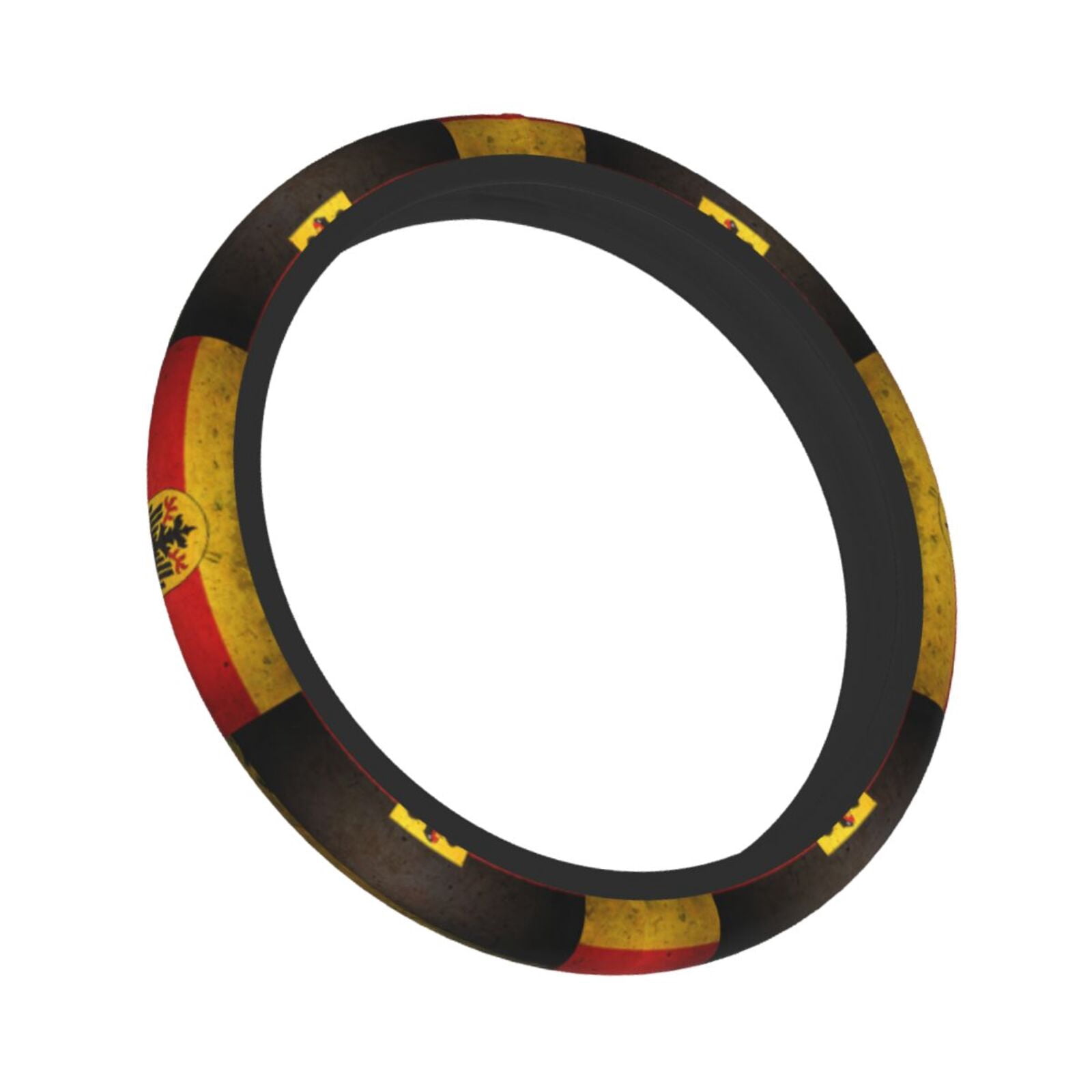 Universal 15 Inch German Eagle Flag Elastic Stretch Neoprene Steering ...
