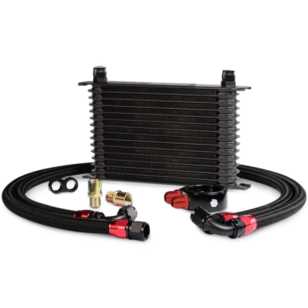 Universal AN10 Engine Transmission Oil Cooler Fit for Japanese Model ...