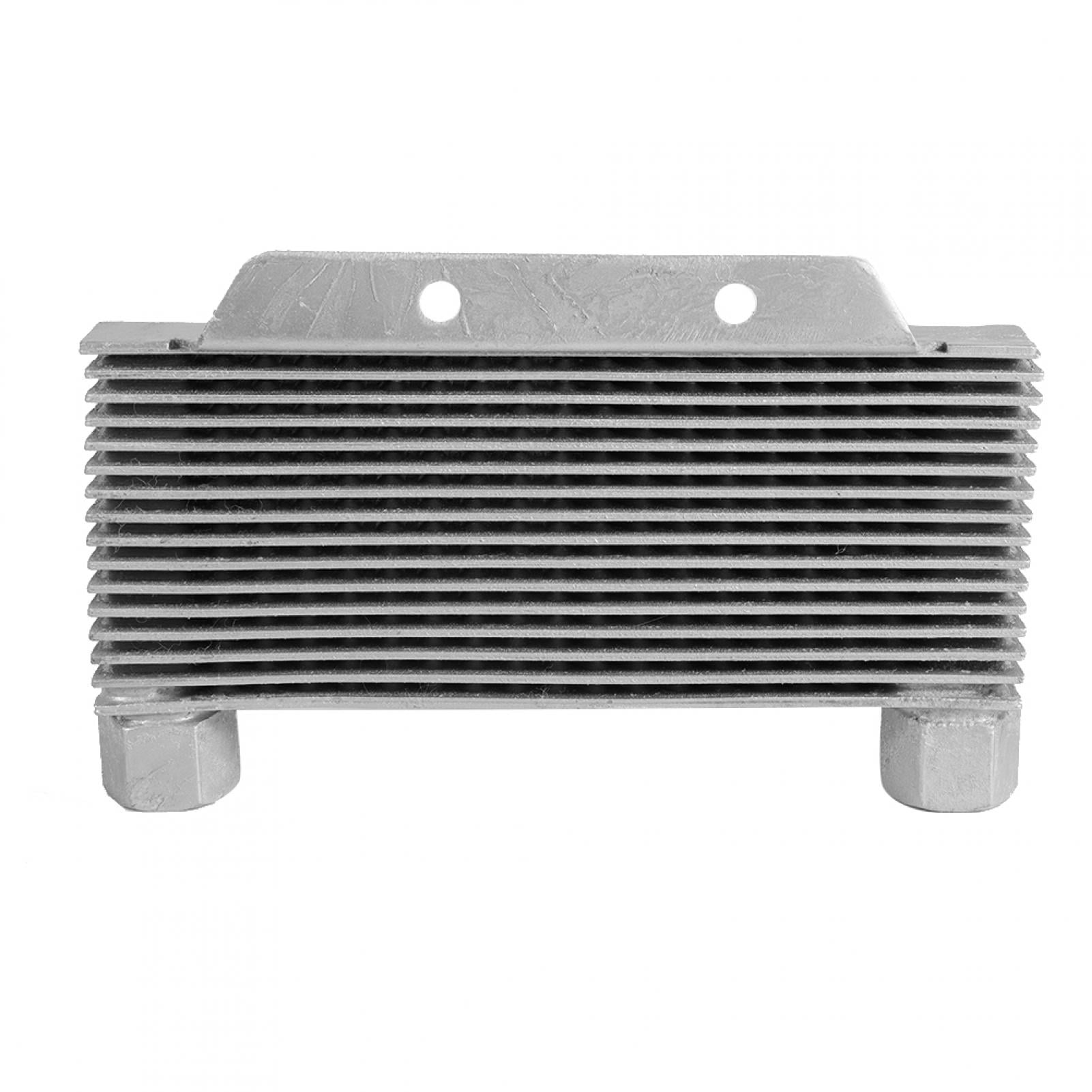 Universal 15-Row Aluminum Engine Oil Cooler for Motorcycle - Walmart.com