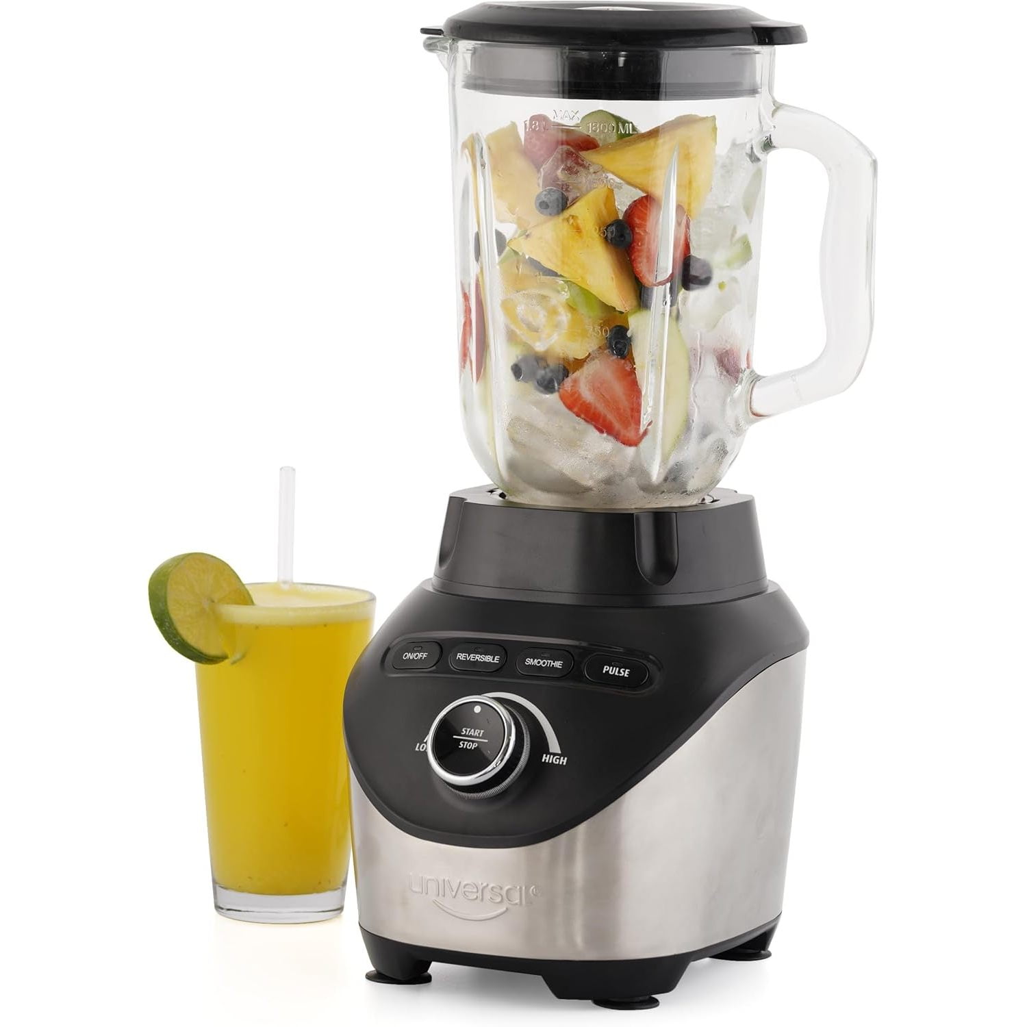 Universal 1500 Watt Turbo Elite Max Blender, 71oz - 9-cup / 2.1 Liter ...