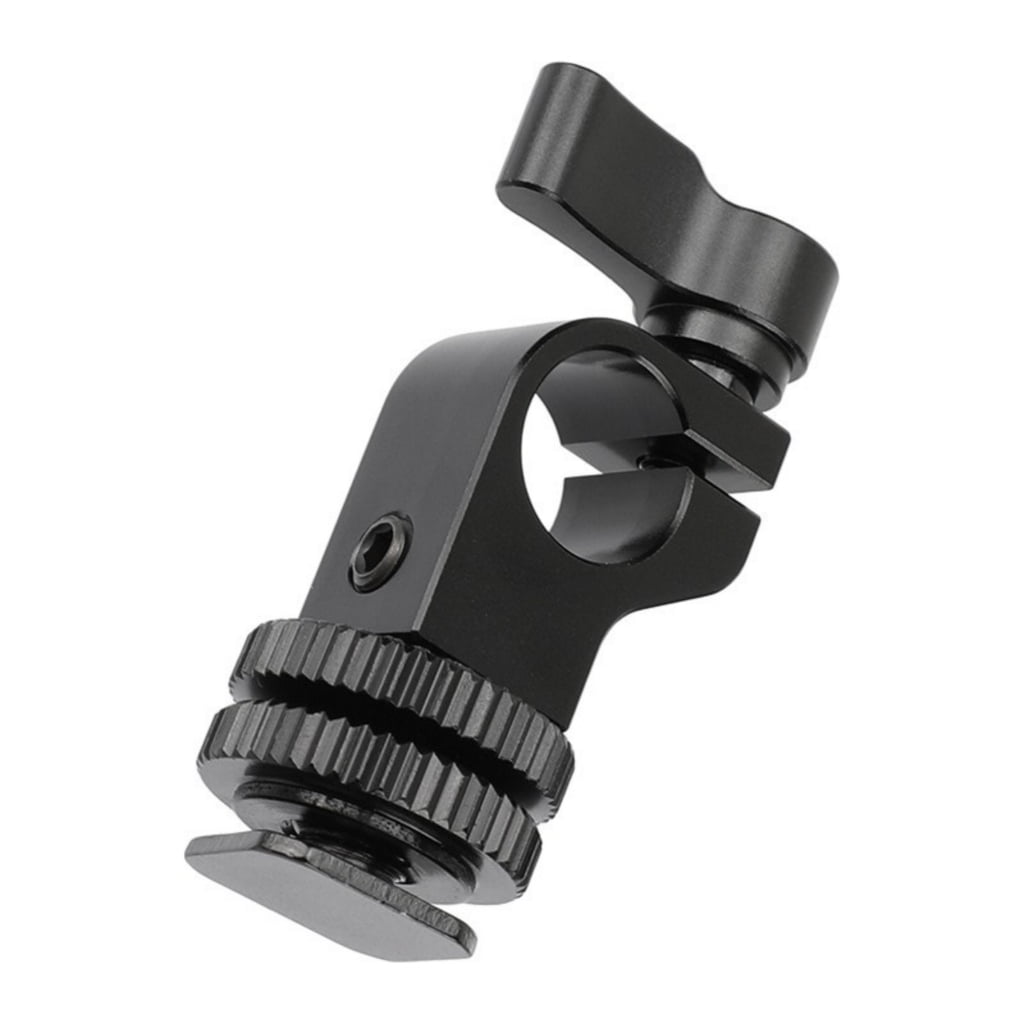 Universal 15mm Single Rod Clamp Pipe Hole Mount Solution with 1/4-20 ...
