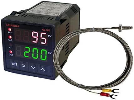 Universal /16DIN PID Temperature Controller, PID, On/Off, Manual ...