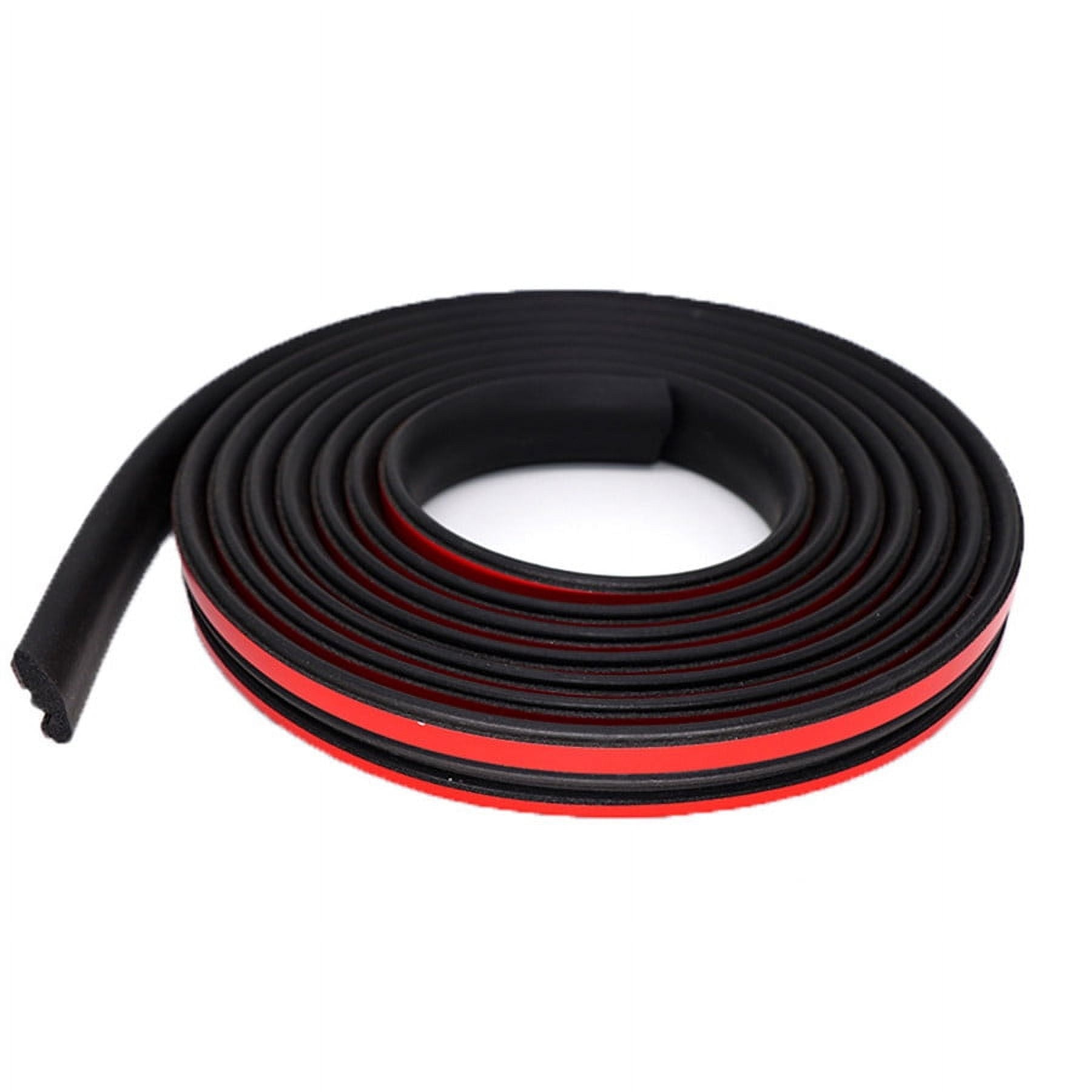 Universal 16ft Rubber Seal Car Windshield Sunroof Edge Rain Gutter ...