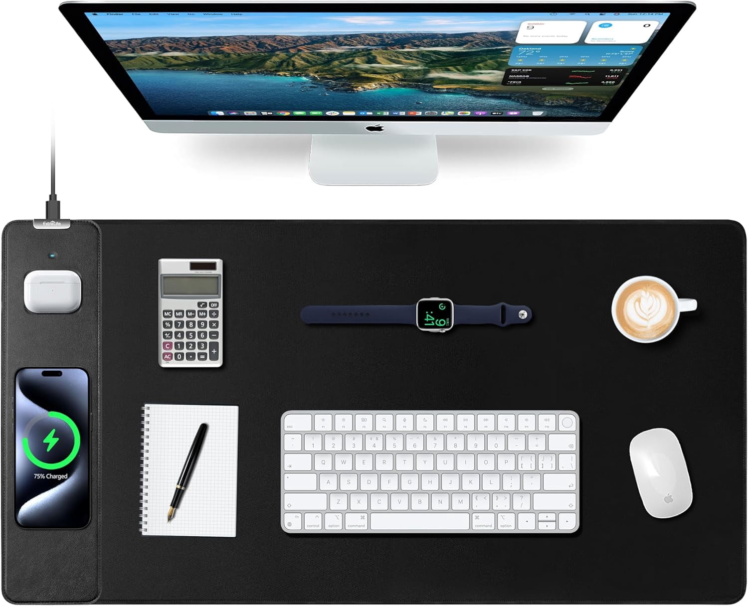 Universal 2.4G Wireless and Bluetooth Touch TV Keyboard Multi-Device ...