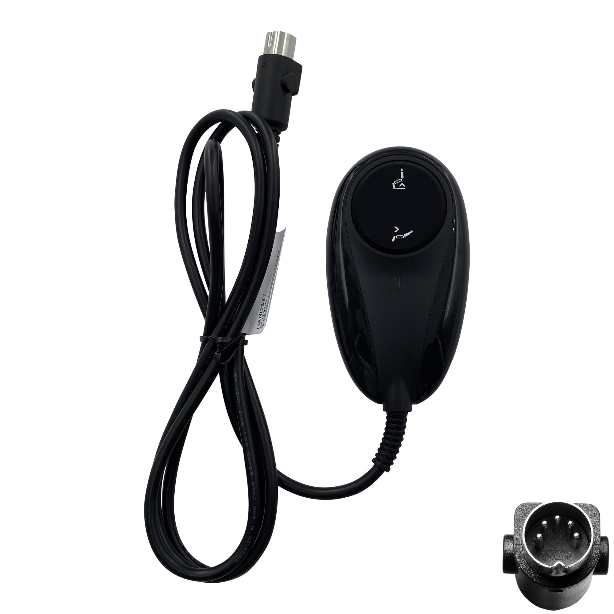 Universal 2 Button 5 Pin Prong Lift Chairs Power Recliners Remote Hand ...