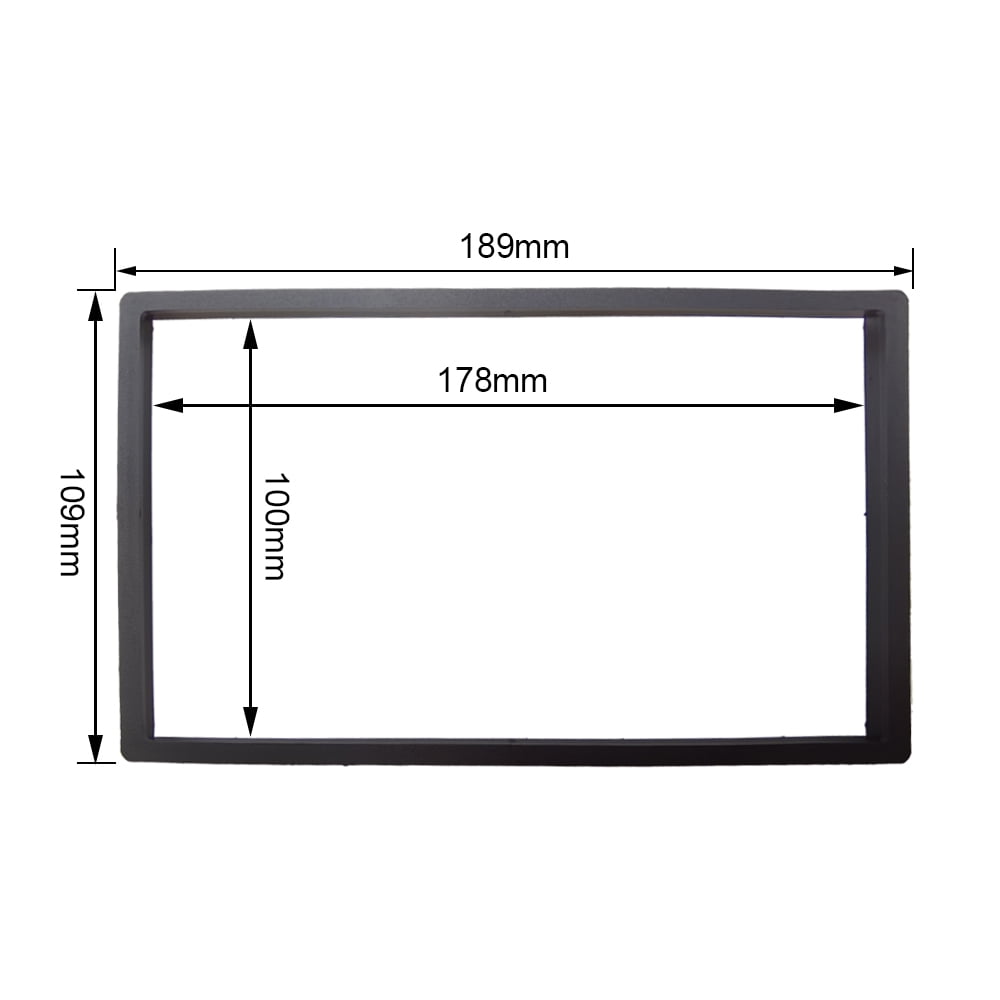 Universal 2 Din Stereo Car Audio Frame 7 Inch Auto Radio Android Player ...