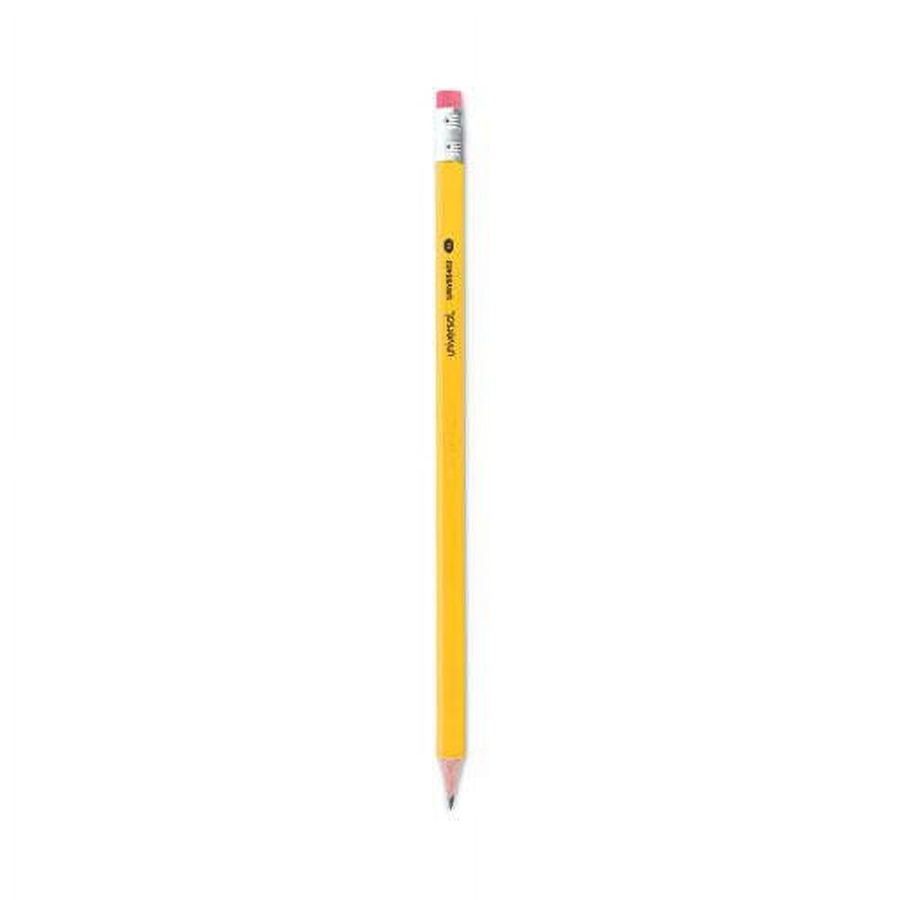Universal #2 Pre-Sharpened Woodcase Pencil, HB , Black Lead, Yellow ...