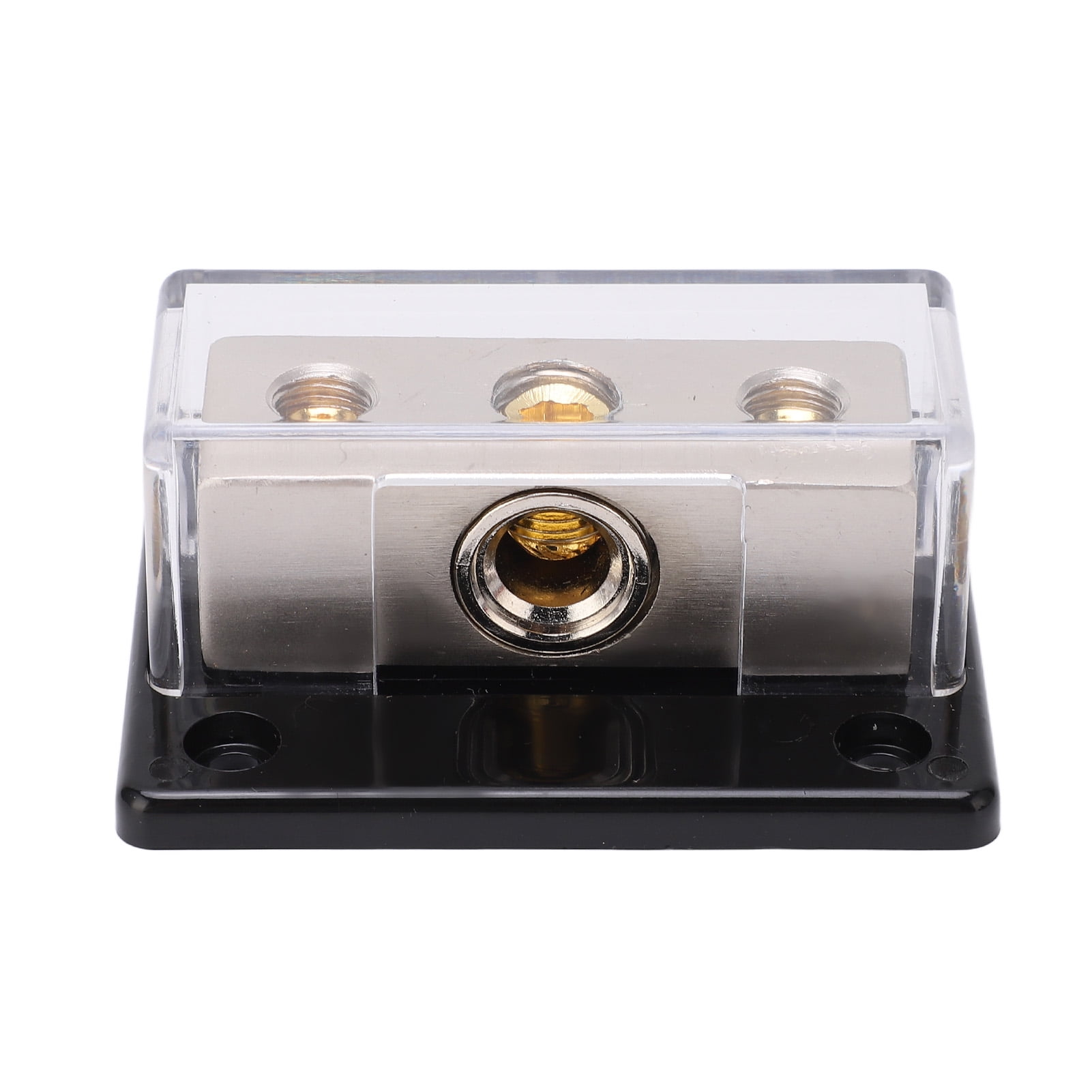 Universal 2-Way Power Distribution Block, 0GA Input 4GA Output, Car ...