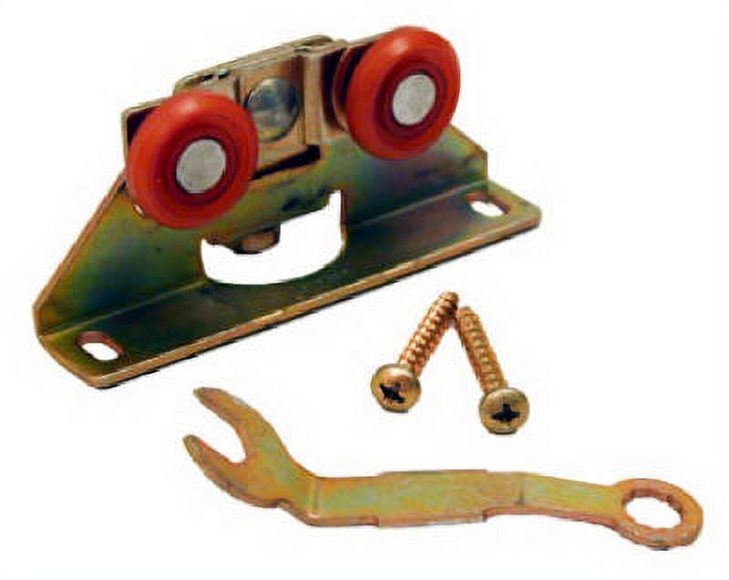 Universal 2 Wheel Pocket Door "V" Track Hanger Replaces Any 7/8" Diam ...