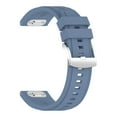 Universal 22mm Silicone Replacement Watch Band with Press Button ...