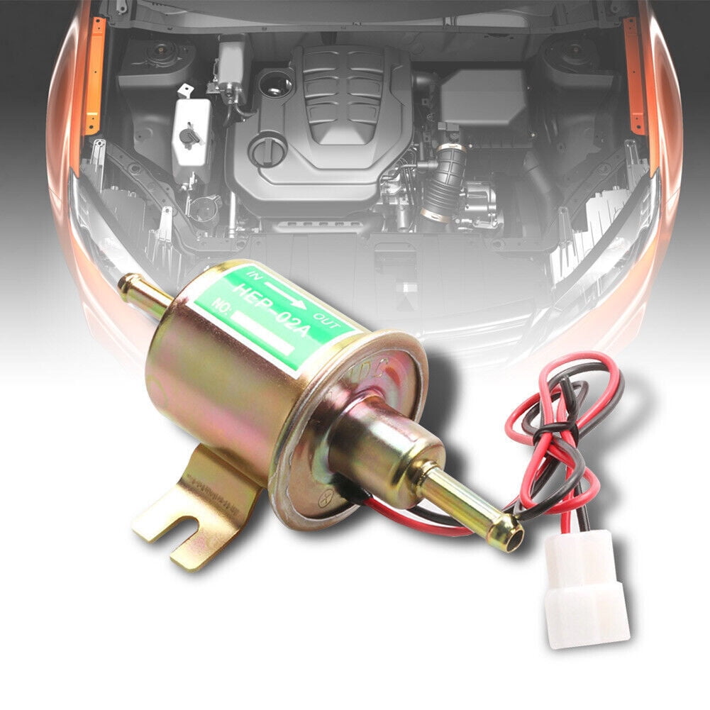 Universal 24V Electric Inline Fuel Pump For Lawn Mowers Small Engine ...