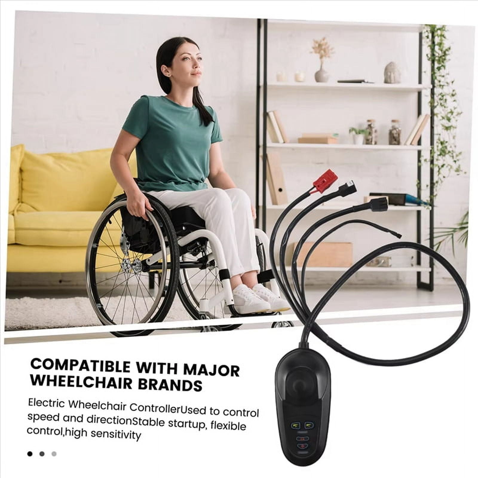 Universal 24V Electric Wheel Chair Joystick Controller for Wheelchairs ...