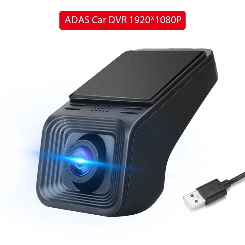 Universal 2K Full HD USB CAR ADAS Car DVR Dash Cam For Car DVD Auto ...