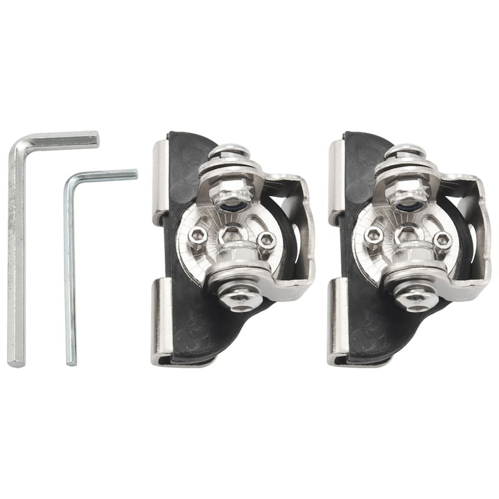 Universal 2X a Pillar Hood Led Work Light Bar Mount Bracket Clamp ...