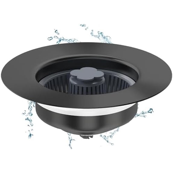 Universal 3 in 1 Kitchen Sink Drain Strainer Kit, SUS304 Stainless ...