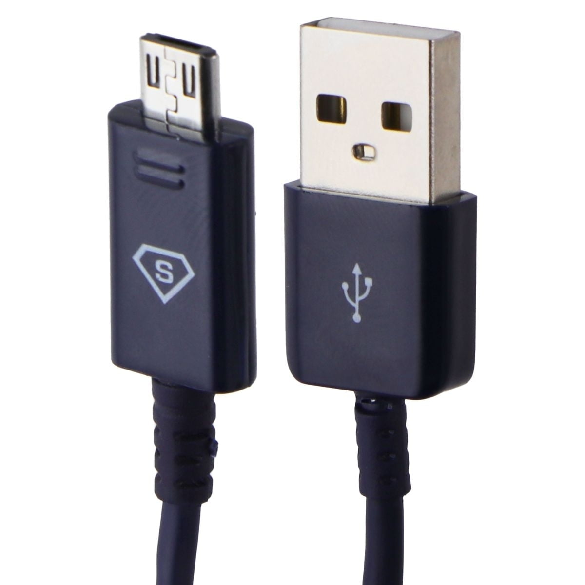 Universal (3.3-Foot) Micro-USB to USB Charge and Sync Cable - Navy Blue ...