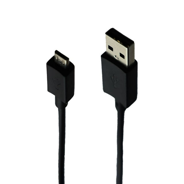 Universal (3.3-Ft) Micro-USB to USB Charge/Sync Cable - Black (K120168 ...