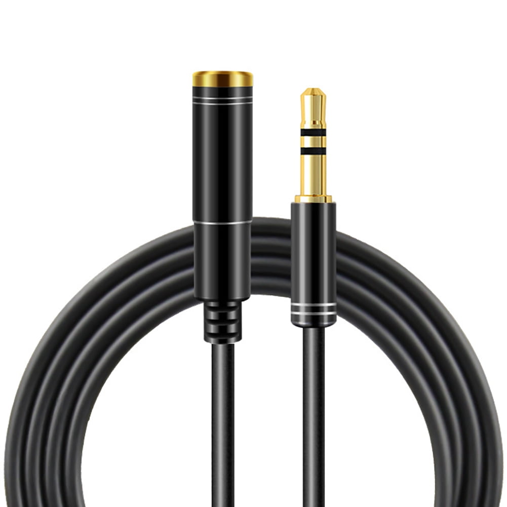 Universal 3.5mm Male to Female Audio Cable Speaker Computer AUX ...
