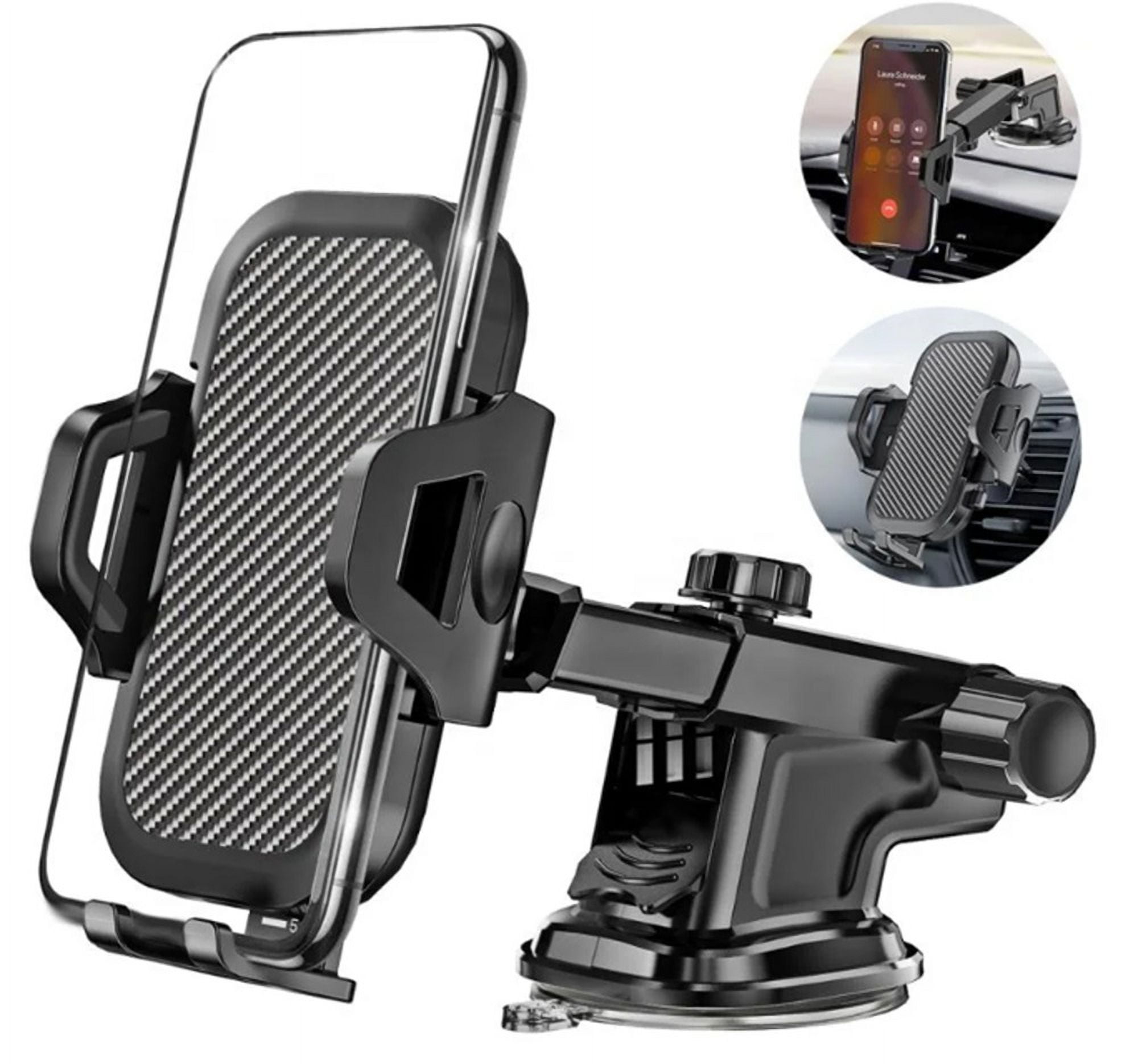 Universal 3 in 1 Dash Phone Mount for Car - Suction Cell Phone Holder ...