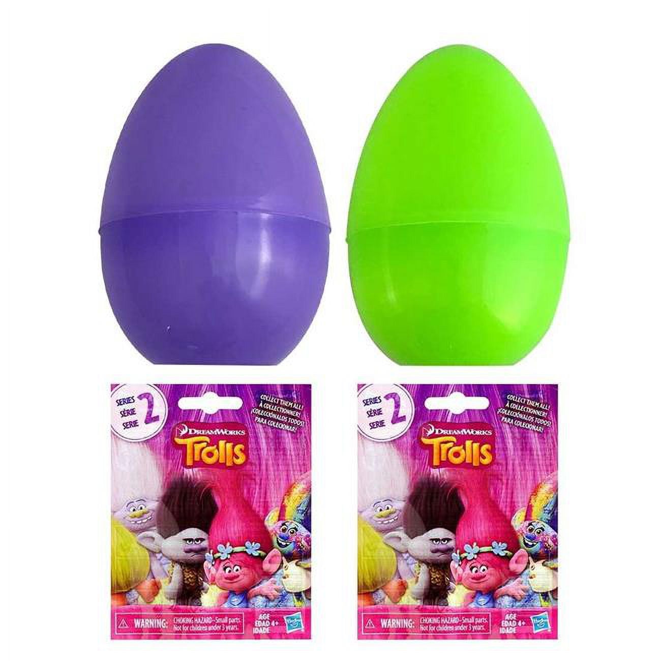 Universal 302317020SET Trolls Jumbo Easter Egg - Set of 2 - Walmart.com