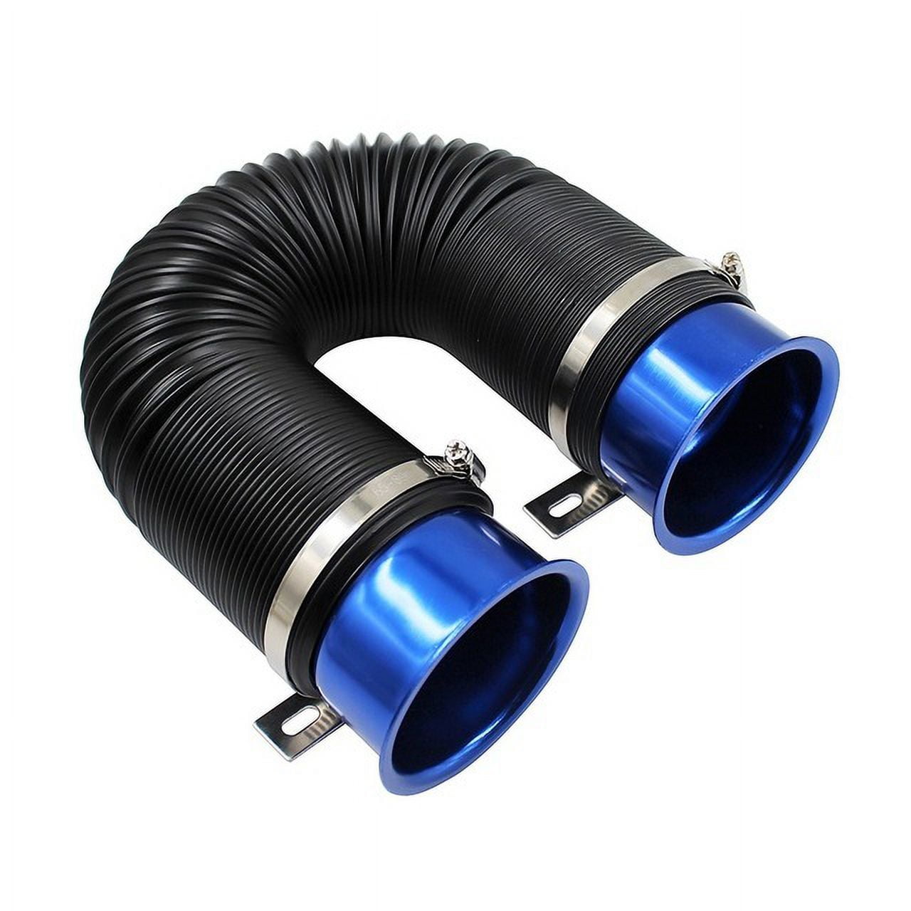 Universal 3inch 76MM Flexible Car Engine Cold Air Intake Hose Inlet ...
