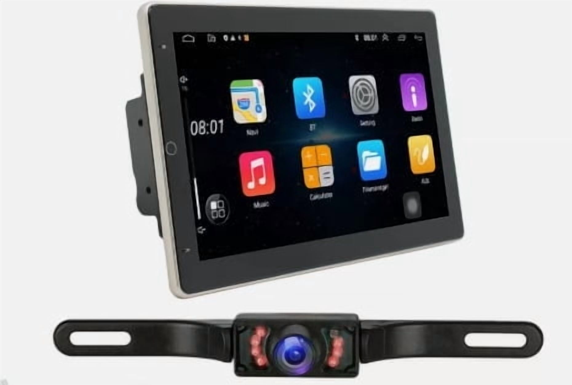 Universal 4+64G Android 15 Car Stereo 10in Plastic & Metal Built-in ...