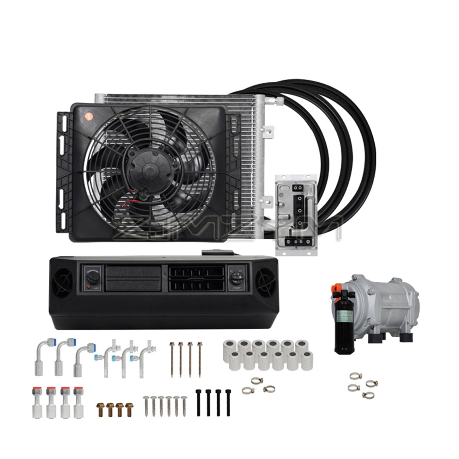 Universal 4 Holes 2 Holes Auto Electric Air Conditioning, Compressor ...