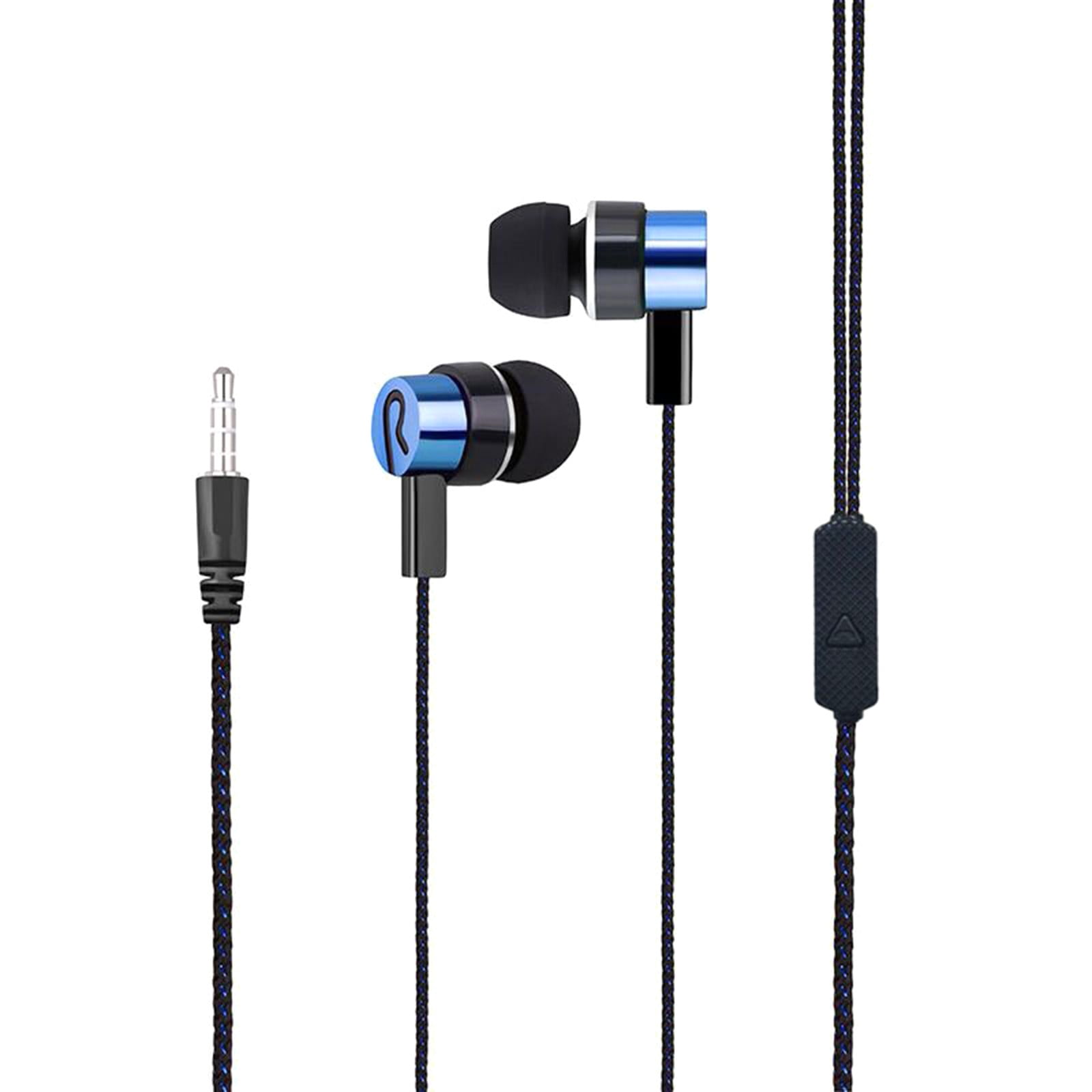 Universal 4-Pack In-Ear Wired Headphones with Built-in Microphone for ...