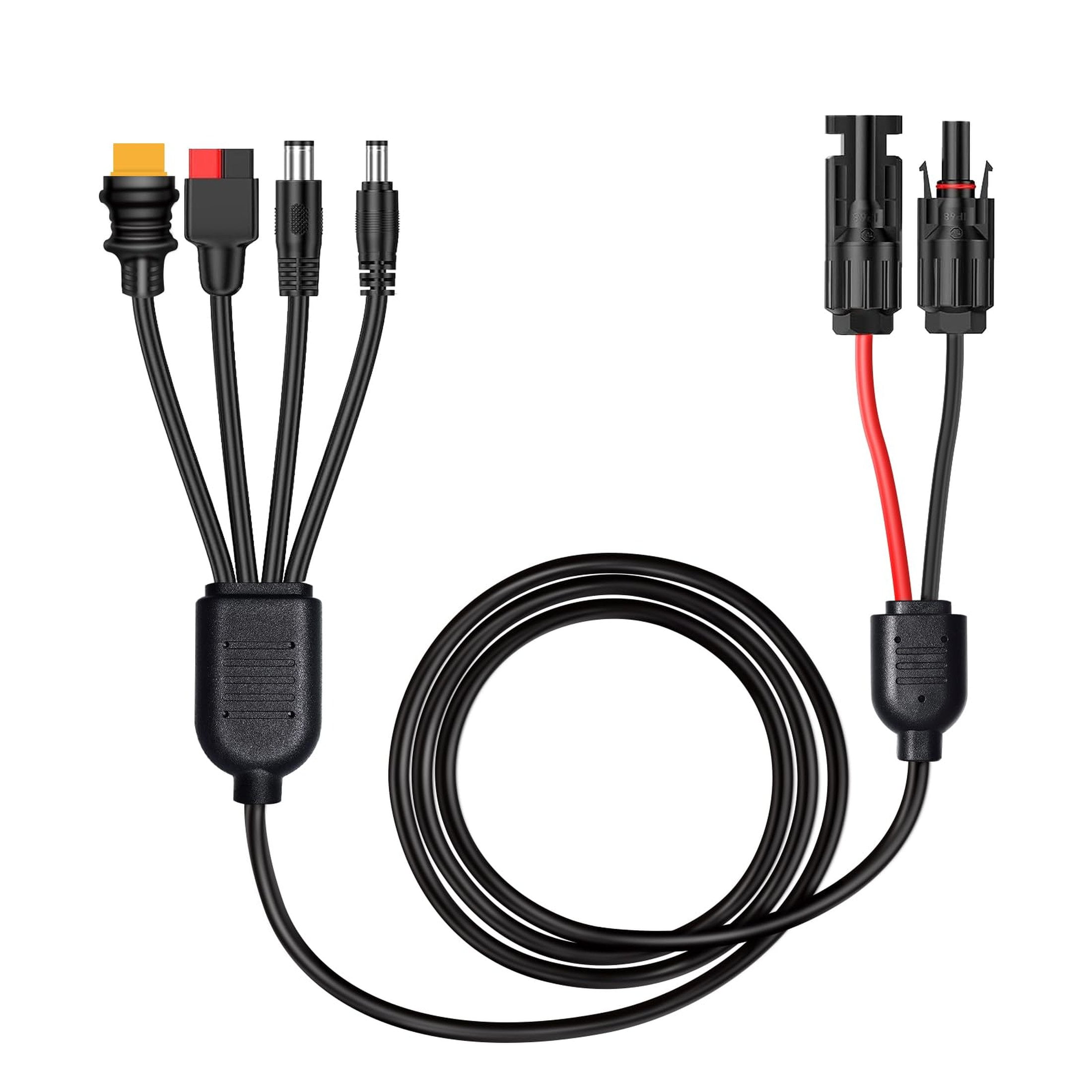 Universal 4-in-1 Solar Connector Cable for Generators and Panels 2M ...