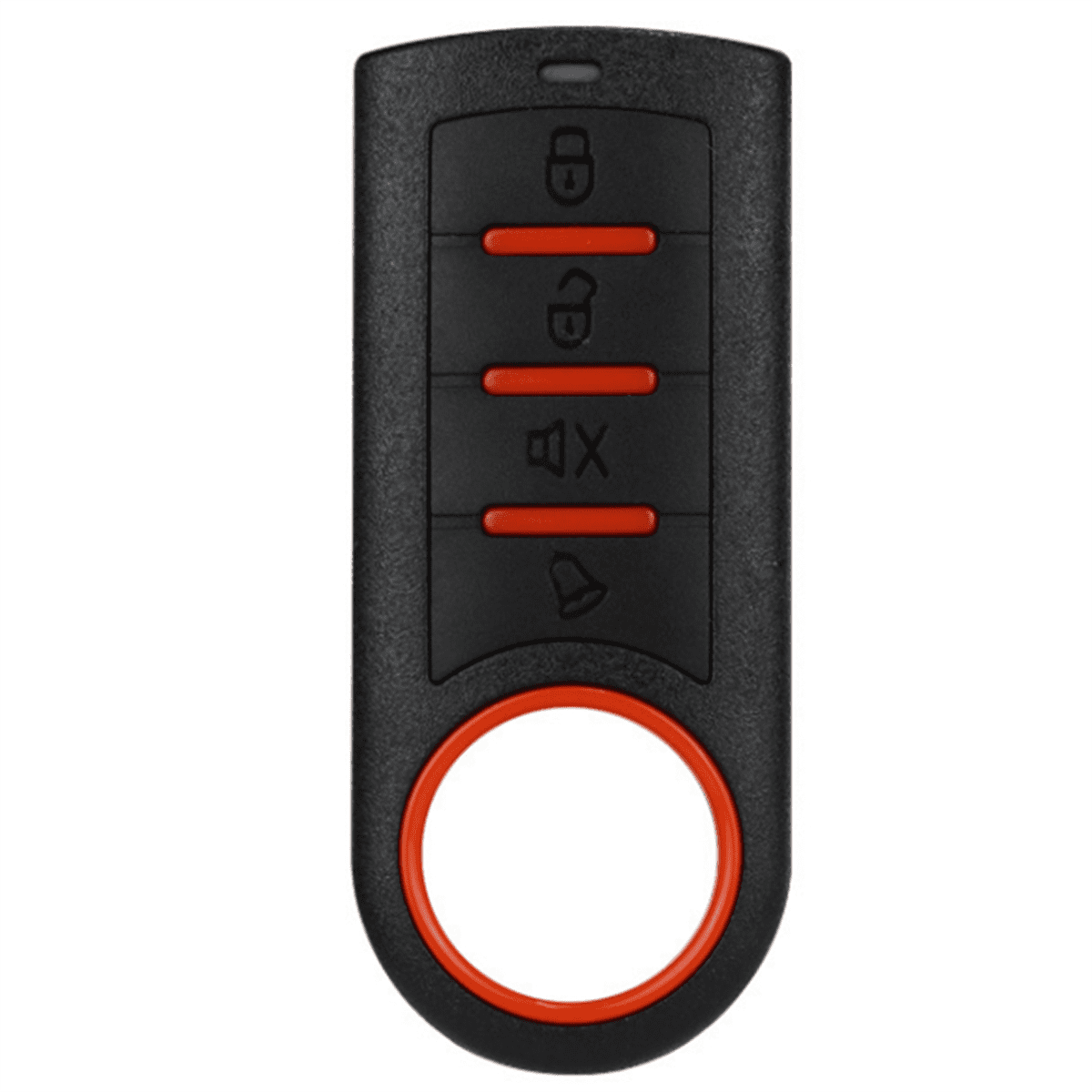 Universal 433MHz Garage Door Remote Control 4 Buttons Copy Remote Clone ...