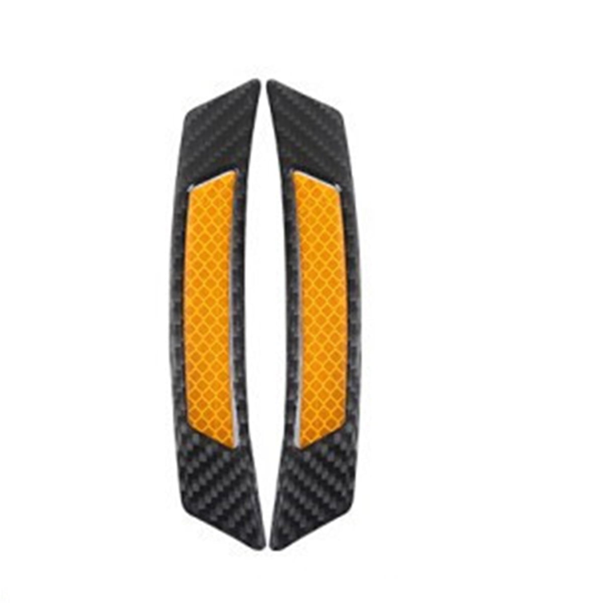 Universal 4Pcs Carbon Fiber Car Wheel Eyebrow Bump Protector Auto Car ...