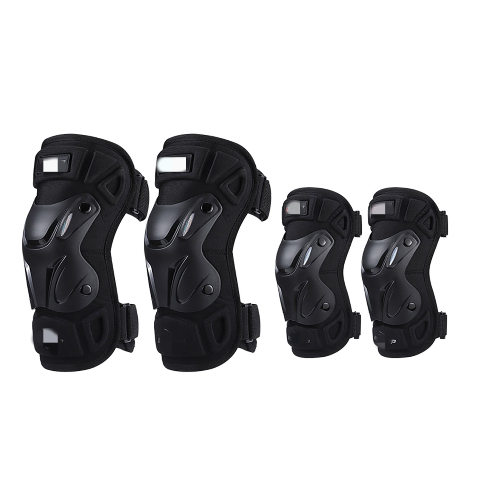 Universal 4pcs Adult Knee Brace&Elbow Guards Bicycle Bike Motorcycle ...