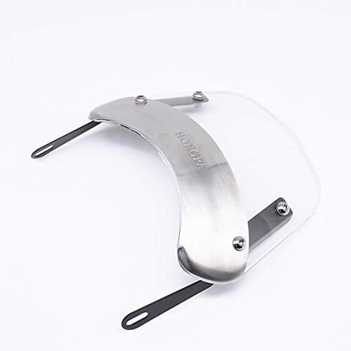 Universal 5-7" Headlight Windproof Fairing Windscreen Windshield For ...