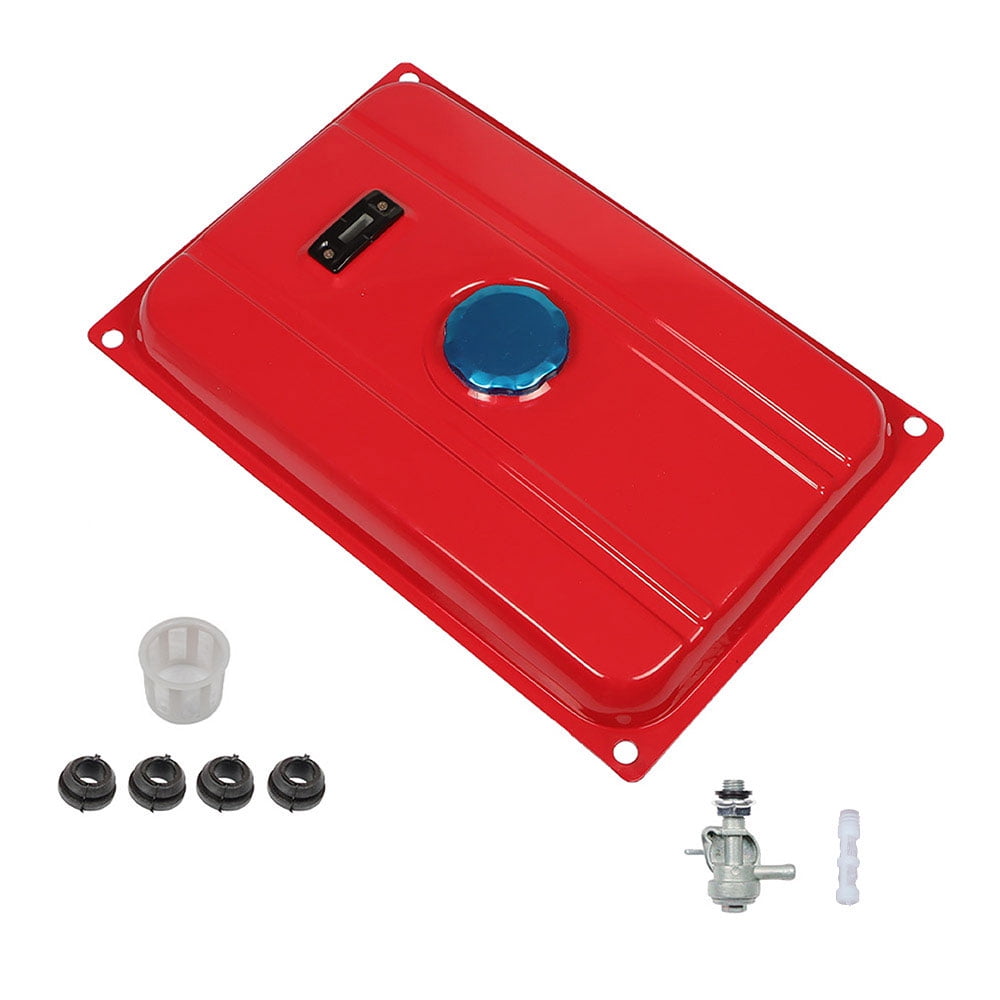 Universal 3.9 Gallon Secondary Fuel Gas Tank Generator Filter Cap Gauge ...