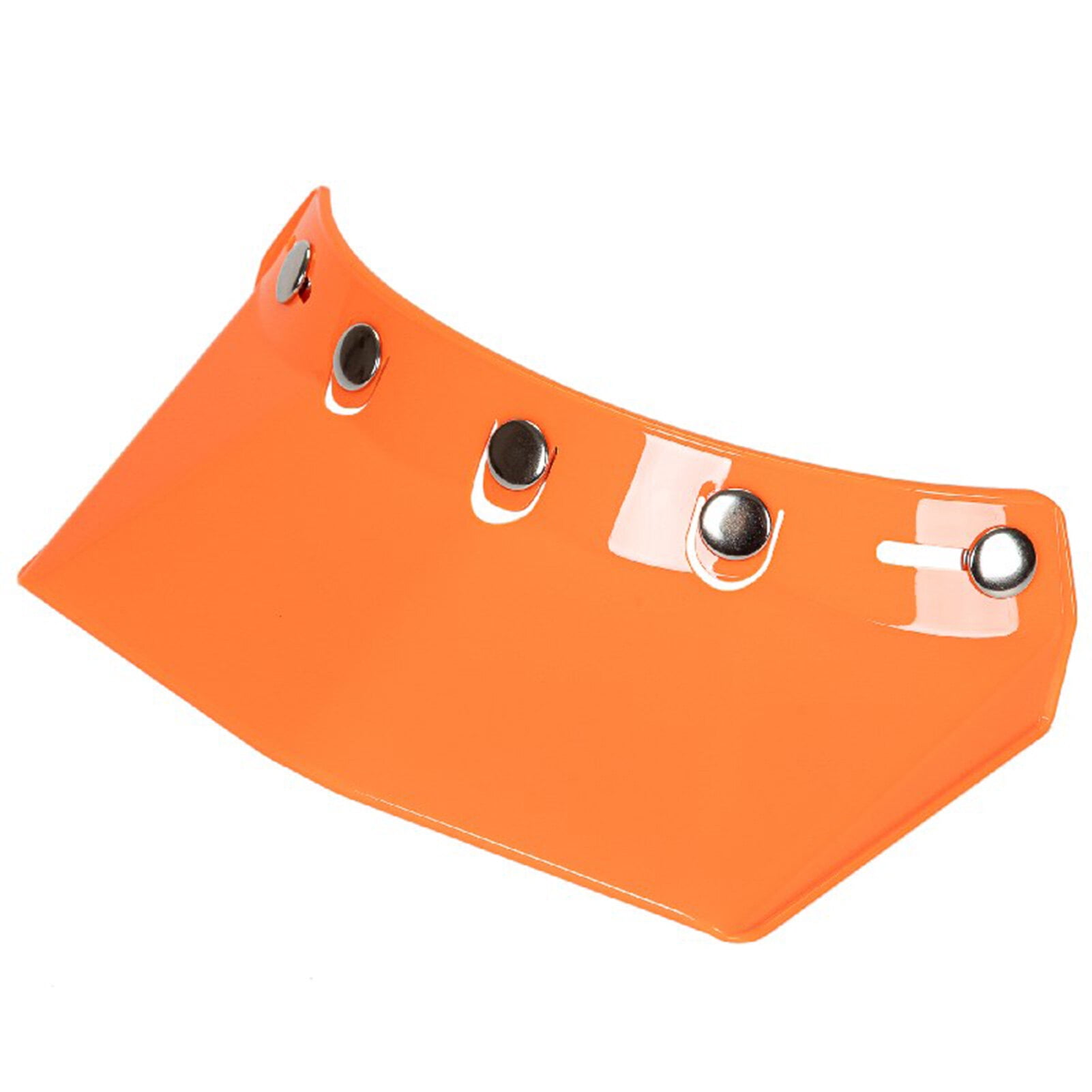 Universal 5-Snap Visor for Open Face Motorcycle Helmet Wind Flip Up ...