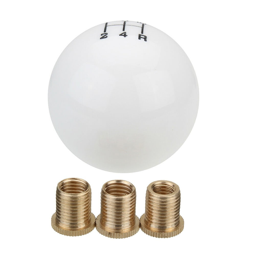 BUYISI Universal 5 Speed Car Mt Manual Round Ball Gear Shift Knob ...