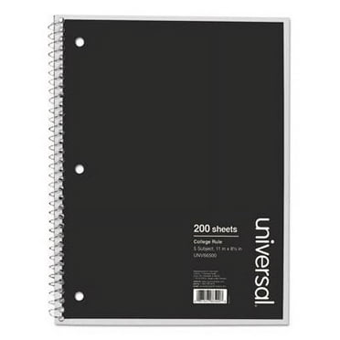 Five Star Trend Wirebound Notebook, 5 Subject, College Ruled, Assorted ...