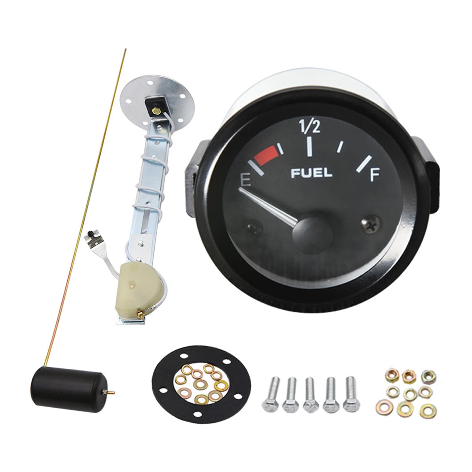 Universal 52mm Fuel Level Gauge Gasoline Car Meter With Fuel Float ...