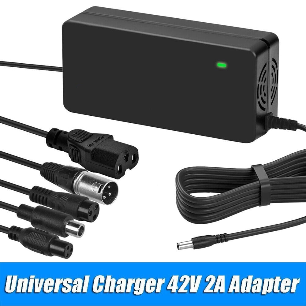 Universal 54.6V/2A Charger Adapter ，with 6 different output ports ...