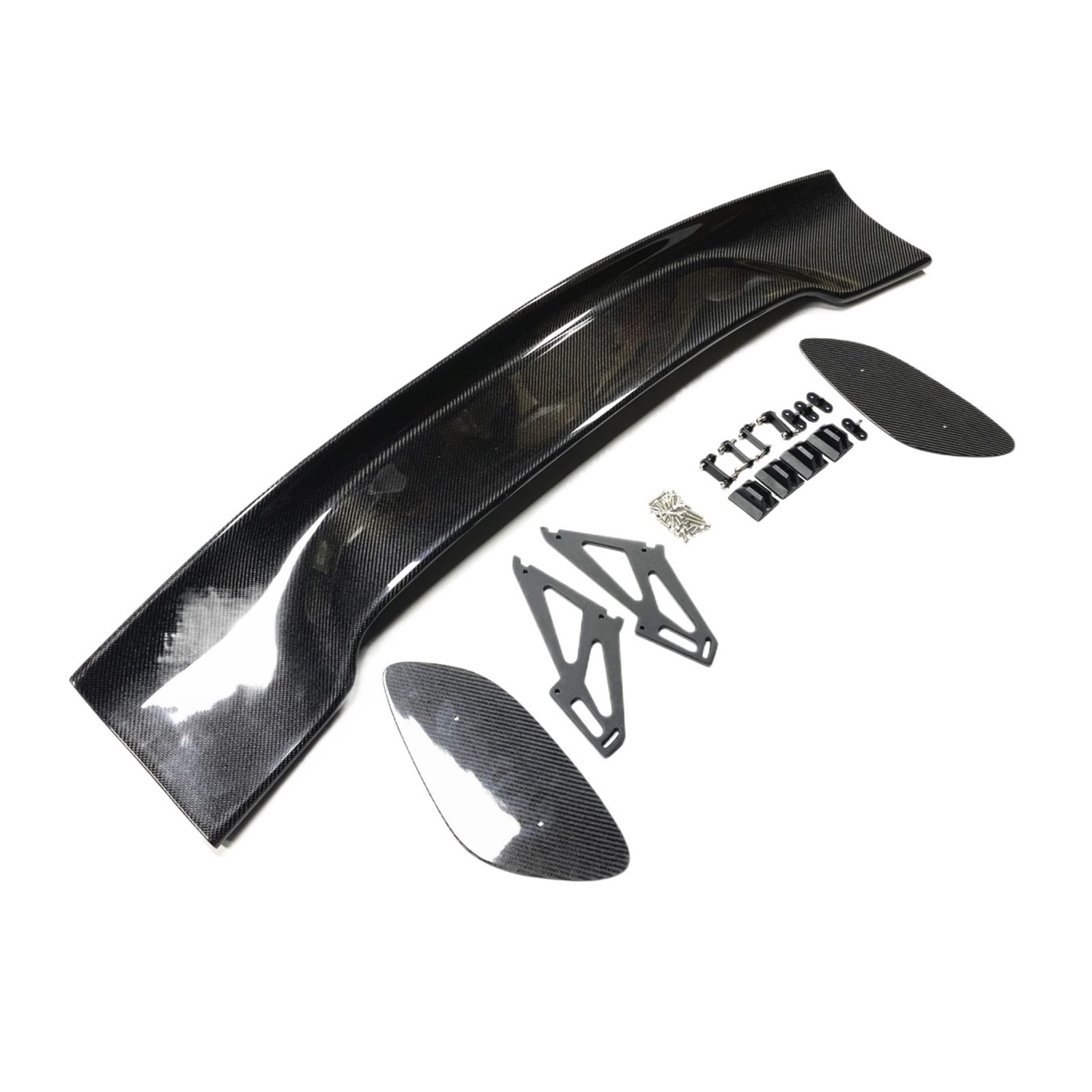 Universal 57" Auto 3D 3DI GT JDM Racing Car Trunk Lid Real Carbon Fiber ...