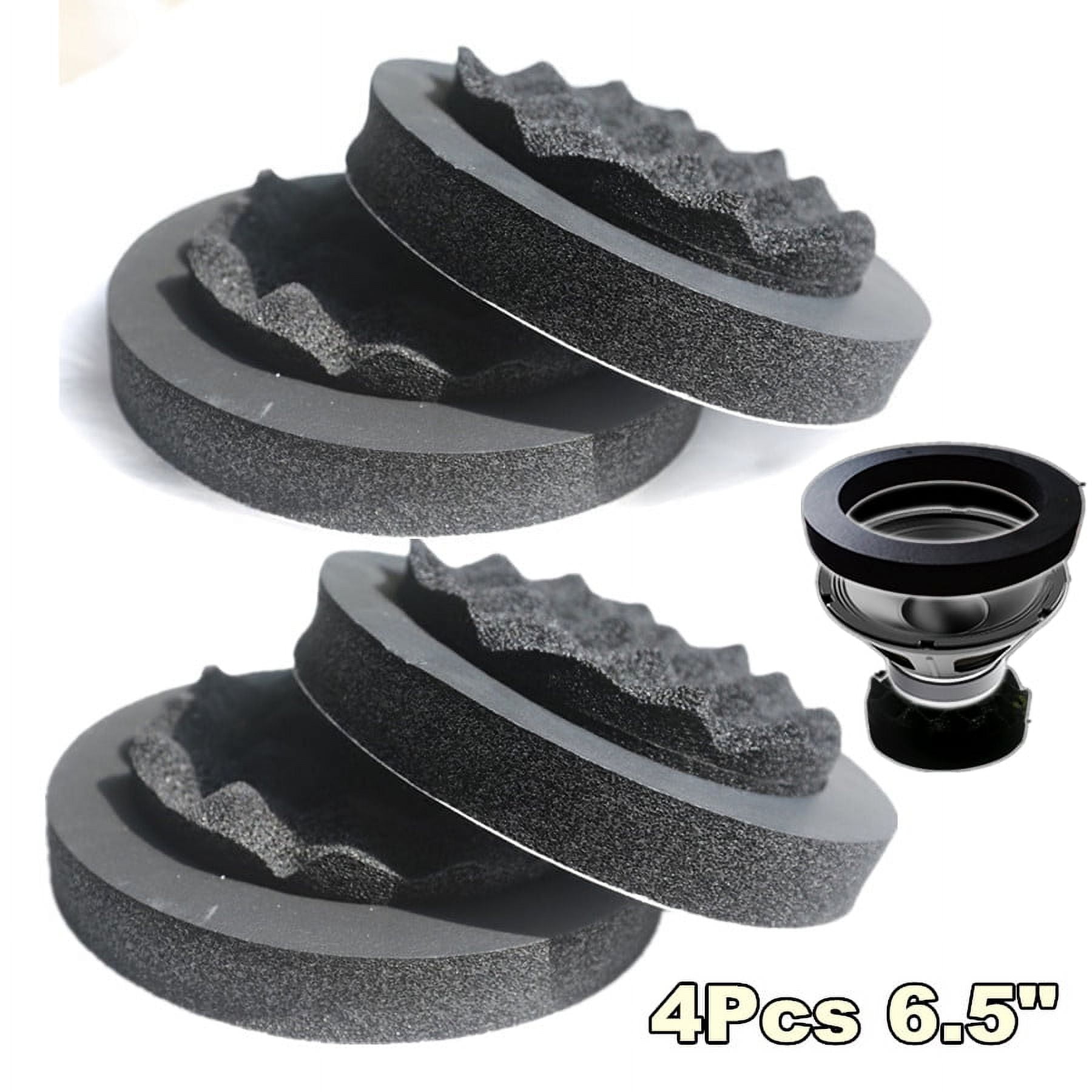 Universal 6.5" Car Door Speaker Adapter Ring Woofer Foam Pad Noise ...