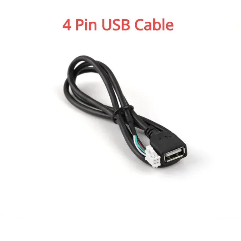Universal 6 Pin USB Cable,4 Pin USB Cable for Car Multimedia Player ...